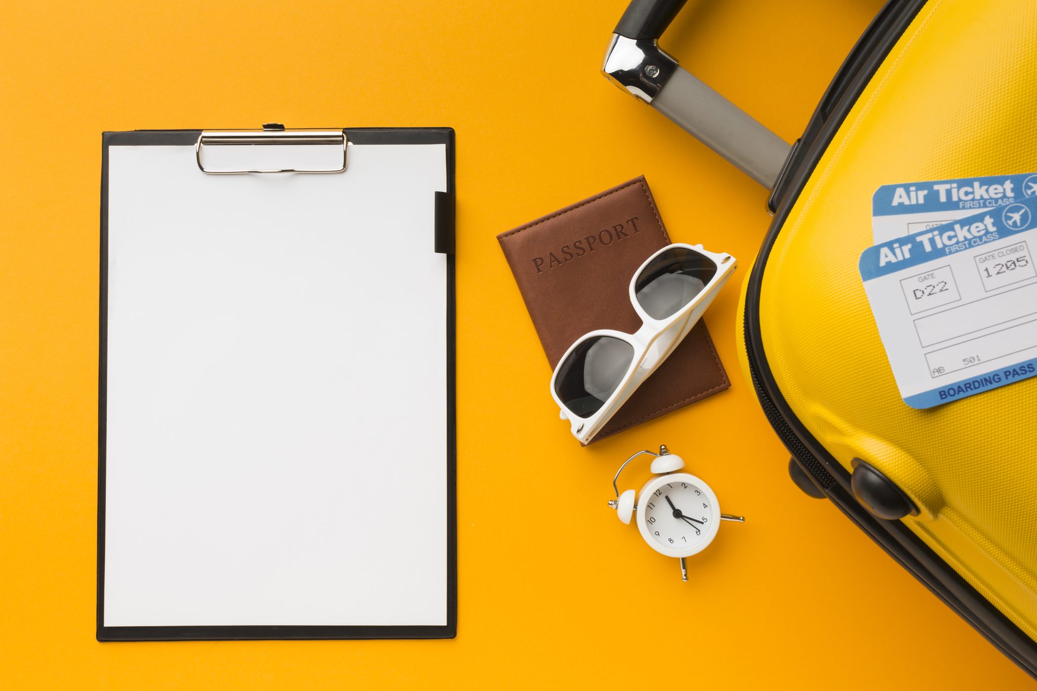 Nowadays you can do this list with your smartphone and mark the things ...